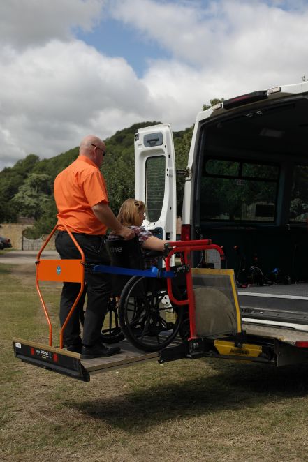 FALL STOP passenger lift barrier